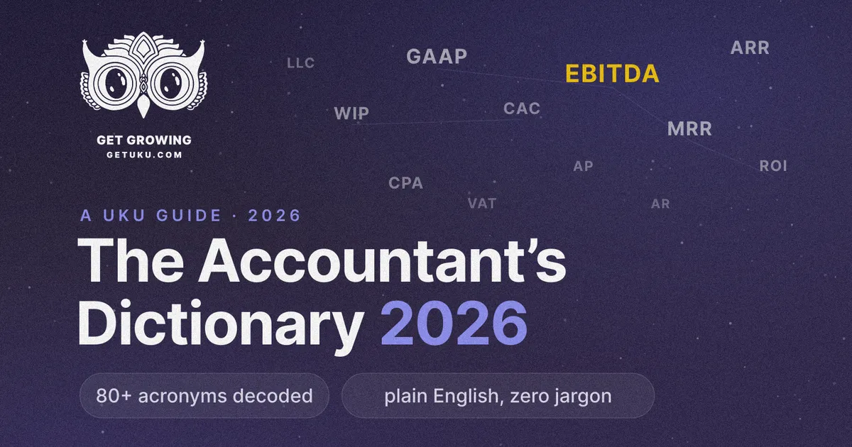 The Ultimate Accountant’s Dictionary: 80+ Acronyms & Abbreviations for ...